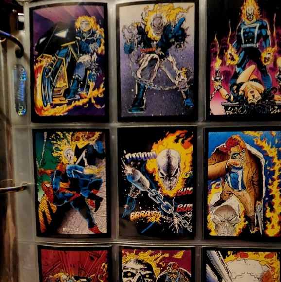 Marvel | Toys | 992 Marvel Ghost Rider Cards | Poshmark